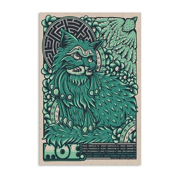 Handmade | Art | Moe March Tour 223 Poster | Poshmark